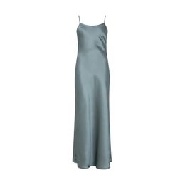 Lily & Lionel Midikleid LILY AND LIONEL "Roxy Spaghetti Strap Maxi Dress Damen", Damen, Gr. 42, Normalgr&ouml;&szlig;en, blau, 100% Polyester, Kleider Midikleid