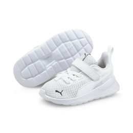 Sneaker Puma "Anzarun Lite Sneakers Kinder", Kinder, Gr. 21, wei&szlig;, Obermaterial: Textil, Synthetik. Futter: Textil. Innensohle: Textil. Laufsohle: Synthetik, Gummi, Schuhe Sneaker