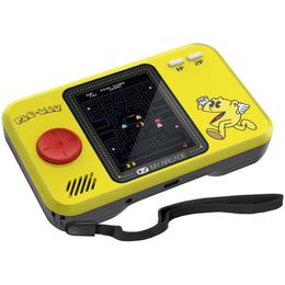Atari Retro Konsole "PAC-MAN Pocket Player Pro", gelb, schwarz, B:13,66cm H:8,58cm T:2,71cm, Spielekonsolen