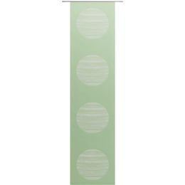 Neutex for you! Schiebegardine NEUTEX FOR YOU "Padova" Gr. 2, gr&uuml;n (blattgr&uuml;n), B:57cm H:175cm, Scherli, Polyester, Gardinen, inkl. Befestigungszubeh&ouml;r, Halbtransparent, Sauberer Abschluss, modern