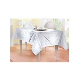 Tischdecke Gr. 1, wei&szlig;, B:90cm L:90cm, Tischdecken, Tischdecke