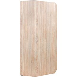 Eckschrank wimex "Multiraumkonzept", beige (struktureichfarben hell), B:80cm H:185cm T:80cm, Schr&auml;nke, Eckschrank, Schranksystem
