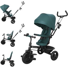 Dreirad Kinderkraft "ASTON 2", gr&uuml;n, Dreir&auml;der, Kinder, mitwachsend