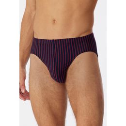 Minislip Schiesser "95/5 Essentials", Herren, Gr. 8, rot (500, rot), Single Jersey, Obermaterial: 95% Baumwolle, 5% Elasthan, k&ouml;rpernah, Unterhosen, ohne Eingriff, weich, Baumwollmischung