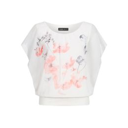 Klassische Bluse CLOUD 5IVE "CLOUD 5IVE Damen", Damen, Gr. L, wei&szlig;, 100% Polyester, Blusen
