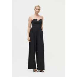 LEGER Damen Overall "Delaney, LeGer by Lena Gercke", schwarz, Gr. 44, Web, Obermaterial: 80% Baumwolle, 10% Polyester, 10% Viskose, Overalls, mit