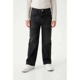 5-Pocket-Jeans Cars Jeans "Jeans Yara", M&auml;dchen, Gr. 15 (170), N-Gr, schwarz (schwarz used), Denim/Jeans, Obermaterial: 99% Baumwolle, 1% Elasthan, Abriebeffekte, loose fit normal, Jeans 5-Pocket-Jeans