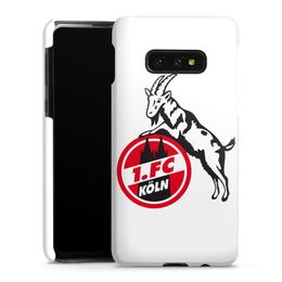 DeinDesign Galaxy S10e Handy Premium Case Smartphone Handyh&uuml;lle Schutzh&uuml;lle matt Official Licensed Product Coat Of Arms 1. Fc K&ouml;ln Premium Case