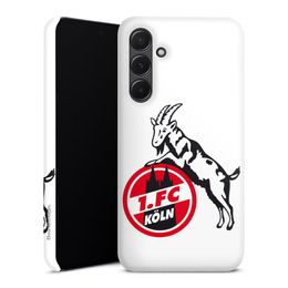 DeinDesign Galaxy A35 5G Handy Premium Case Smartphone Handyh&uuml;lle Schutzh&uuml;lle matt Official Licensed Product Coat Of Arms 1. Fc K&ouml;ln Premium Case