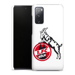 DeinDesign Galaxy S20 FE Handy Premium Case Smartphone Handyh&uuml;lle Schutzh&uuml;lle gl&auml;nzend Official Licensed Product 1. Fc K&ouml;ln Coat Of Arms Premium Case
