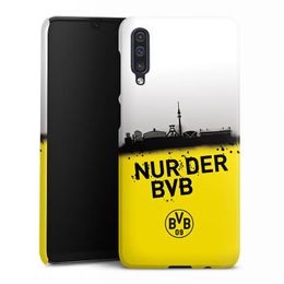 DeinDesign Galaxy A50 Handy Premium Case Smartphone Handyh&uuml;lle Schutzh&uuml;lle matt Borussia Dortmund Statement Bvb Premium Case