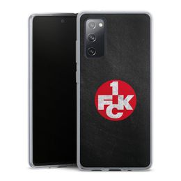 DeinDesign Galaxy S20 FE 5G Handy Silikon H&uuml;lle Case transparent Handyh&uuml;lle Official Licensed Product 1. Fc Kaiserslautern 1. Fck Silikon Case