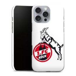 DeinDesign iPhone 16 Pro Max Handy Premium Case Smartphone Handyh&uuml;lle Schutzh&uuml;lle gl&auml;nzend Official Licensed Product Coat Of Arms 1. Fc K&ouml;ln Premium Case