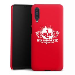 DeinDesign Galaxy A50 Handy Premium Case Smartphone Handyh&uuml;lle Schutzh&uuml;lle matt 1. Fc Kaiserslautern Spruch Official Licensed Product Premium Case