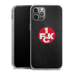DeinDesign iPhone 12 Pro Max Handy Silikon H&uuml;lle Case transparent Handyh&uuml;lle 1. Fc Kaiserslautern Official Licensed Product 1. Fck Silikon Case