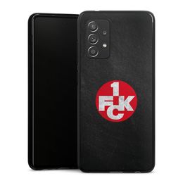 DeinDesign Galaxy A52s 5G Handy Silikon H&uuml;lle Case schwarz Handyh&uuml;lle 1. Fc Kaiserslautern Official Licensed Product 1. Fck