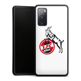 DeinDesign Galaxy S20 FE 5G Handy Premium Silikon H&uuml;lle Handyh&uuml;lle schwarz Case Official Licensed Product 1. Fc K&ouml;ln Coat Of Arms Silikon Premium Case