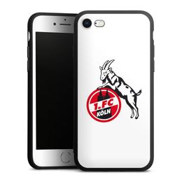 DeinDesign iPhone SE (2020) Handy Premium Silikon H&uuml;lle Handyh&uuml;lle schwarz Case Official Licensed Product 1. Fc K&ouml;ln Coat Of Arms Silikon Premium Case
