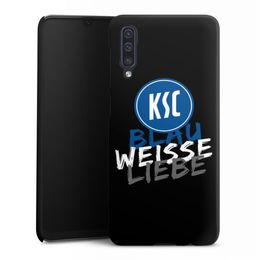 DeinDesign Galaxy A50 Handy Premium Case Smartphone Handyh&uuml;lle Schutzh&uuml;lle matt Ksc Karlsruher Sc Official Licensed Product Premium Case