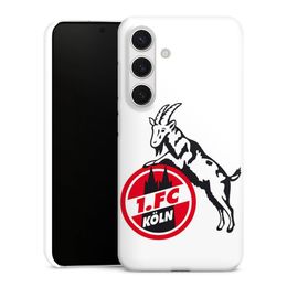 DeinDesign Galaxy S24 Handy Premium Case Smartphone Handyh&uuml;lle Schutzh&uuml;lle matt Official Licensed Product Coat Of Arms 1. Fc K&ouml;ln Premium Case