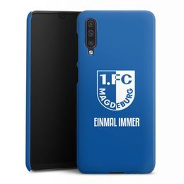 DeinDesign Galaxy A50 Handy Premium Case Smartphone Handyh&uuml;lle Schutzh&uuml;lle matt Coat Of Arms Official Licensed Product 1. Fc Magdeburg Premium Case