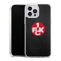 DeinDesign iPhone 13 Pro Max Handy Silikon H&uuml;lle Case transparent Handyh&uuml;lle 1. Fc Kaiserslautern Official Licensed Product 1. Fck Silikon Case