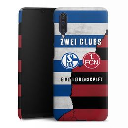 DeinDesign Galaxy A50 Handy Premium Case Smartphone Handyh&uuml;lle Schutzh&uuml;lle matt Friendship 1. Fc N&uuml;rnberg Fc Schalke 04 Premium Case