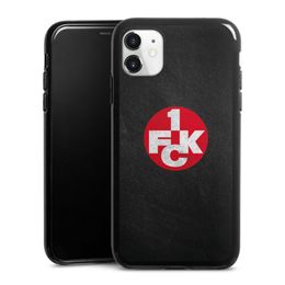 DeinDesign iPhone 11 Handy Silikon H&uuml;lle Case schwarz Handyh&uuml;lle 1. Fc Kaiserslautern Official Licensed Product 1. Fck