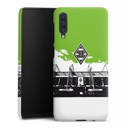 DeinDesign Galaxy A50 Handy Premium Case Smartphone Handyh&uuml;lle Schutzh&uuml;lle matt Merchandise Borussia M&ouml;nchengladbach Stadium Premium Case