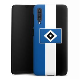 DeinDesign Galaxy A50 Handy Premium Case Smartphone Handyh&uuml;lle Schutzh&uuml;lle matt Stripes Hamburger Sv Hsv Premium Case