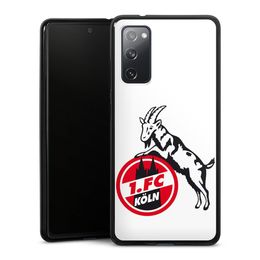 DeinDesign Galaxy S20 FE Handy Silikon H&uuml;lle Case schwarz Handyh&uuml;lle Official Licensed Product 1. Fc K&ouml;ln Coat Of Arms