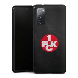 DeinDesign Galaxy S20 FE Handy Silikon H&uuml;lle Case schwarz Handyh&uuml;lle Official Licensed Product 1. Fc Kaiserslautern 1. Fck