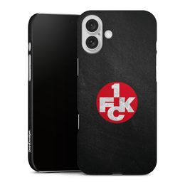 DeinDesign iPhone 16 Plus Handy Premium Case Smartphone Handyh&uuml;lle Schutzh&uuml;lle matt 1. Fc Kaiserslautern Official Licensed Product 1. Fck Premium Case