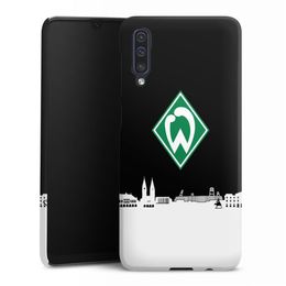 DeinDesign Galaxy A50 Handy Premium Case Smartphone Handyh&uuml;lle Schutzh&uuml;lle matt Skyline Sv Werder Bremen Official Licensed Product Premium Case