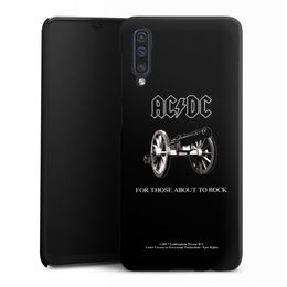 DeinDesign Galaxy A50 Handy Premium Case Smartphone Handyh&uuml;lle Schutzh&uuml;lle matt Music Acdc Merchandise Premium Case