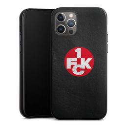 DeinDesign iPhone 12 Pro Handy Silikon H&uuml;lle Case schwarz Handyh&uuml;lle 1. Fc Kaiserslautern Official Licensed Product 1. Fck