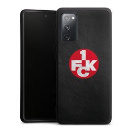 DeinDesign Galaxy S20 FE 5G Handy Premium Silikon H&uuml;lle Handyh&uuml;lle schwarz Case Official Licensed Product 1. Fc Kaiserslautern 1. Fck Silikon Premium Case