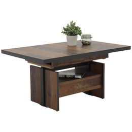 Couchtisch Noah Braun L: 150 cm h&ouml;henverstellbar, ausziehb.