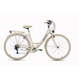 Cityrad Dacapo "Dacapo Damenrad 28'' Toscana Beige 6 G&auml;nge" Gr. 48, beige, beige, Fahrr&auml;der, Damen, 48cm, 28 Zoll (71,12cm) hinten: 28 Zoll (71,12cm)