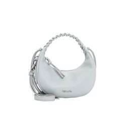 Beuteltasche Tamaris "Beutel TAS Kate", Damen, Gr. B/H/T: 20cm x 15cm x 10cm 0, blau (lightblau 530), Polyurethan, Taschen Beuteltasche