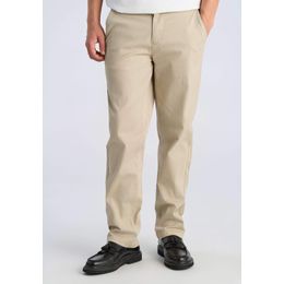 Chinos LINDBERGH "Chinos Relaxed Fit", Herren, Gr. 38, L&auml;nge 34, sand, Obermaterial: 98% Baumwolle, 2% Elasthan, relaxed fit, Hosen