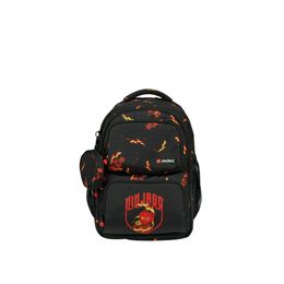 Handtasche Lego "Lego Bag FlexiFit", Kinder, Gr. onesize, rot, Obermaterial: 100% Polyester, Taschen Handtasche