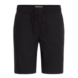 Leinenhose Blend "Leinenhose BHVolk", Herren, Gr. XL, N-Gr, schwarz, Obermaterial: 55% Leinen LI. 45% Baumwolle CO., Hosen