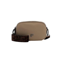Umh&auml;ngetasche SURI FREY "Umh&auml;ngetasche SFY Sammy", Damen, Gr. B/H/T: 19cm x 12cm x 7cm 0, grau (taupe 900), Polyurethan, Taschen Umh&auml;ngetasche