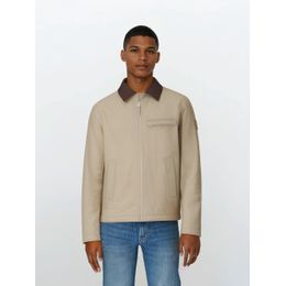 JOOP! Sommerjacke JOOP JEANS "Matok", Herren, Gr. 46, medium beige, Web, Obermaterial: 63% Baumwolle, 37% Polyester, unifarben, regular fit taillenbedeckt, Rundhals, eingesetzt abgesteppte Kante, Jacken, Regular fit mit Umlegekragen
