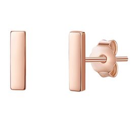 Glanzst&uuml;cke M&uuml;nchen Paar Ohrstecker GLANZST&Uuml;CKE M&Uuml;NCHEN "Set: A1348", rosa (ros&eacute;gold), Ohrringe, Damen, 7,6, Silber 925 (Sterlingsilber), aus Sterling Silber