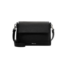 Umh&auml;ngetasche Tamaris "Umh&auml;ngetasche TAS Kennia", Damen, Gr. B/H/T: 25cm x 18cm x 10,5cm 0, schwarz (schwarz 100), Polyurethan, Taschen Umh&auml;ngetasche