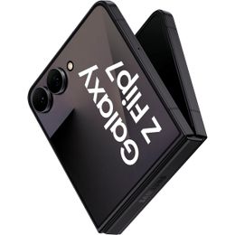 Samsung Smartphone "Galaxy Z Flip 7", Energieeffizienz: B (A-G), schwarz (jetschwarz), 256 GB, Mobiltelefone