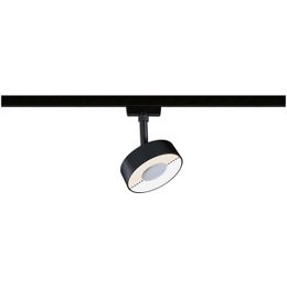Paulmann Schienensystem-Leuchten "URail Spot Circle 2-Step-White 5W 230V", schwarz, 1, &Oslash; 9,9cm H: 13cm, 1 Stk., Leuchten, LED Schienensystem