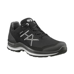 Wanderschuh HAIX "HAIX Black Eagle Adventure 3.0 GTX low", Herren, Gr. 45, Normalschaft, schwarz, Microfaser, Textil, unifarben, Schuhe Wanderschuh, mit GORETEX Membran, wasserdicht &ndash; Komfort bei jedem Einsatz